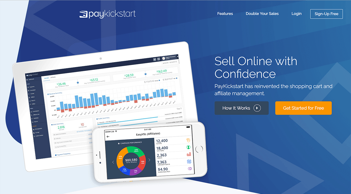 PayKickstart | #1 Shopping Cart and Affiliate Management Platform